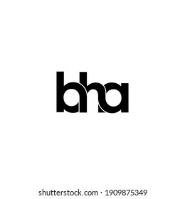 Bha Letter Original Monogram Logo Design Stock Vector (Royalty Free ...