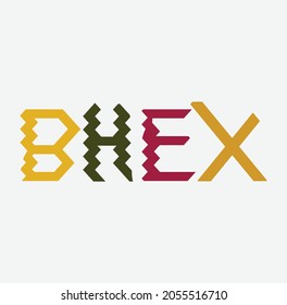 Bhex Symbol Beautiful Design Stock Vector (Royalty Free) 2055516710 ...