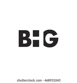 Bhg Logo Vector Graphic Branding Letter Stock Vector (Royalty Free ...