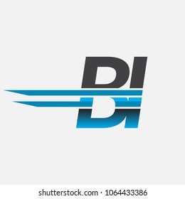 Bi Initial Logo Company Name Colored Stock Vector (Royalty Free ...