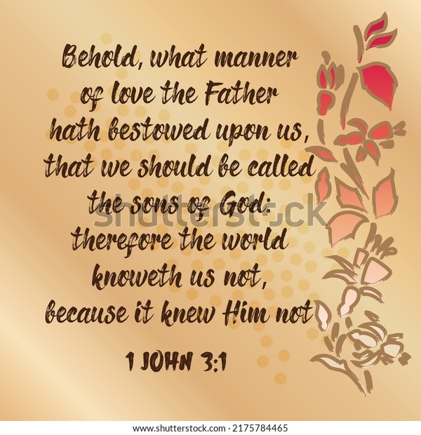 511 1 John 3 Images, Stock Photos & Vectors | Shutterstock