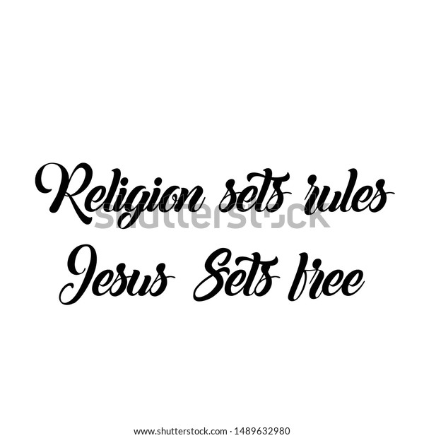 Bible Verse Typography Design Posters Cards Stock Vector (Royalty Free ...