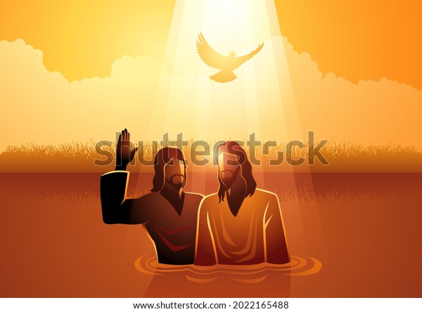 76 Jesus Dove Baptized Images, Stock Photos & Vectors | Shutterstock