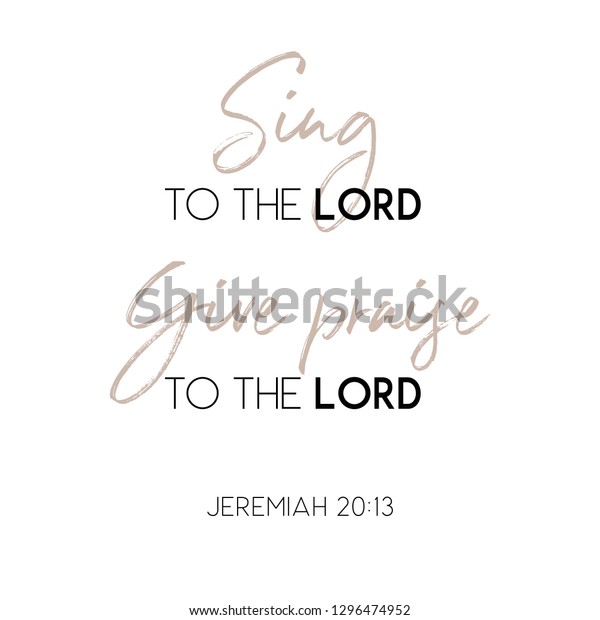 Biblical Verse Jeremiah Use Poster Printable: vector de stock (libre de ...