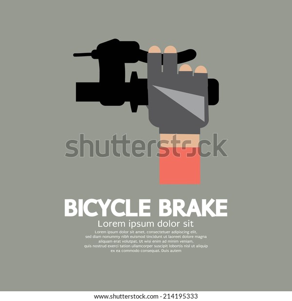 Bicycle Brake Graphic Vector Illustration Stock Vector (Royalty Free ...