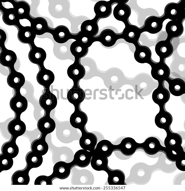 Bicycle Chainvector Illustration Eps 10 Stock Vector (Royalty Free ...