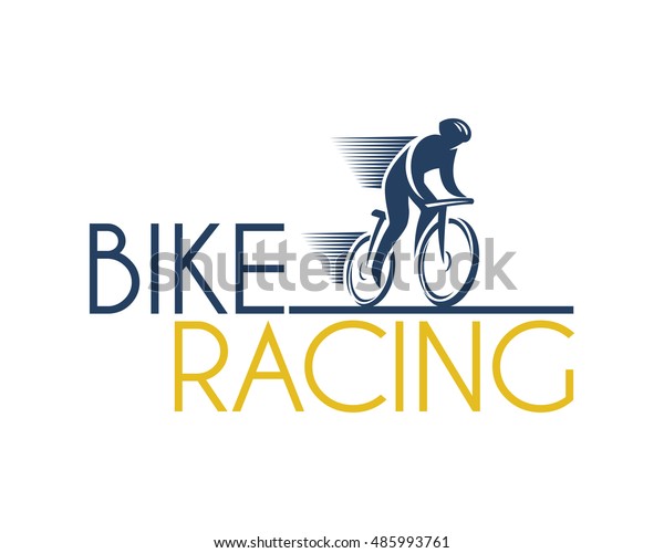 Bicycle Racing Icon Stock Vector (Royalty Free) 485993761 | Shutterstock