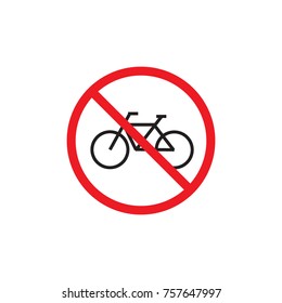 Bicycle Stop Sign Stock Vector (Royalty Free) 757647997 | Shutterstock