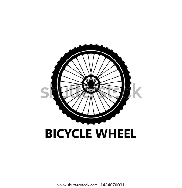 Bicycle Wheel Logo Template Design Vector Stock Vector (Royalty Free ...
