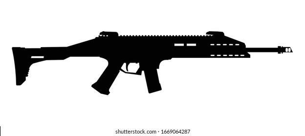 M240 Machine Gun Vector M240 Assault: เวกเตอร์สต็อก (ปลอดค่าลิขสิทธิ์ ...