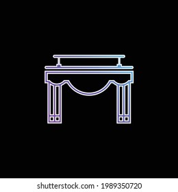 Big Bambalina Blue Gradient Vector Icon Stock Vector (Royalty Free ...