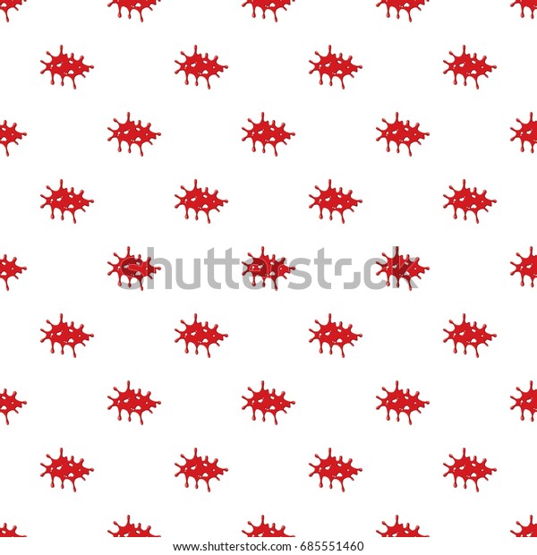 Big Blood Stain Pattern Seamless Repeat Stock Vector (Royalty Free ...