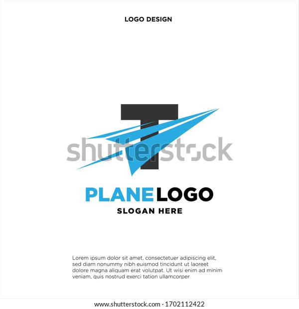 Big Capital Letter T Slashed Paper Stock Vector (Royalty Free ...