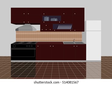 621 Kitchen washing area Images, Stock Photos & Vectors | Shutterstock