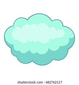 Big Cloud Icon Cartoon Illustration Big Stock Vector (Royalty Free ...