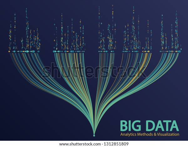 Big Data Analytics Methods Visualization Concept Stock Vector (Royalty ...