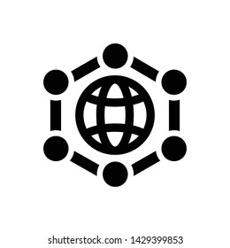 Big Data Network Sharing Icon Stock Vector (Royalty Free) 1429399853 ...