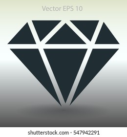 Big Diamond Vector Illustration: เวกเตอร์สต็อก (ปลอดค่าลิขสิทธิ์ ...