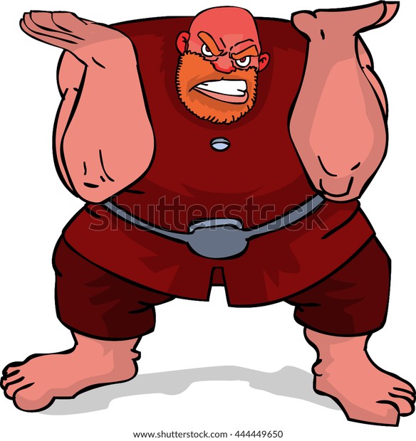 big giant hold something