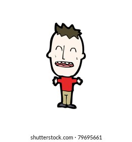 Big Head Boy Cartoon: เวกเตอร์สต็อก (ปลอดค่าลิขสิทธิ์) 79396006 ...