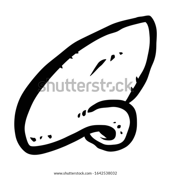 Big Human Nose Profile View Cartoon Stock Vector (Royalty Free ...