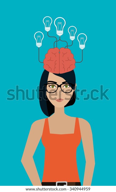 Big Ideas Young Minds Cartoon Graphic Stock Vector (Royalty Free ...