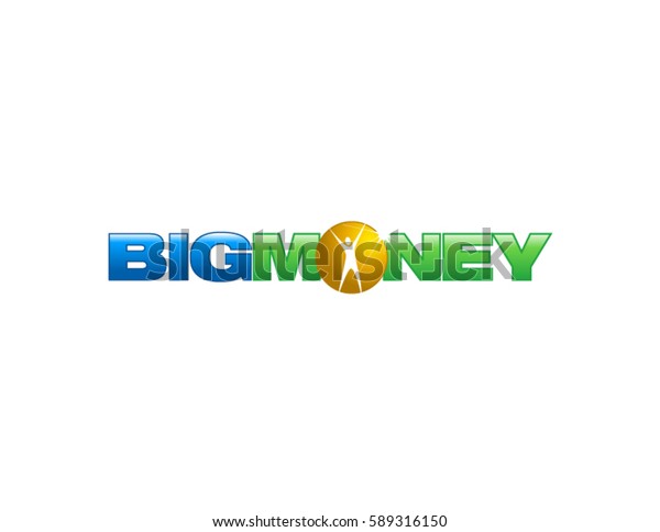Big Money Logo Stock Vector (Royalty Free) 589316150 | Shutterstock