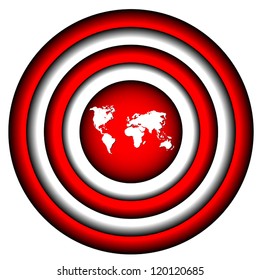 Big Round Purpose World Stock Vector (Royalty Free) 120120685 ...