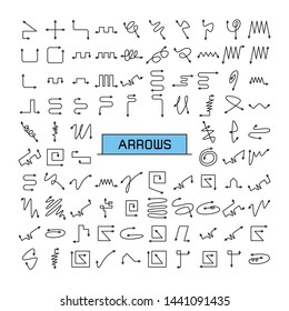 Hand Drawn Math Symbols Mathematical Numbers: vector de stock (libre de ...