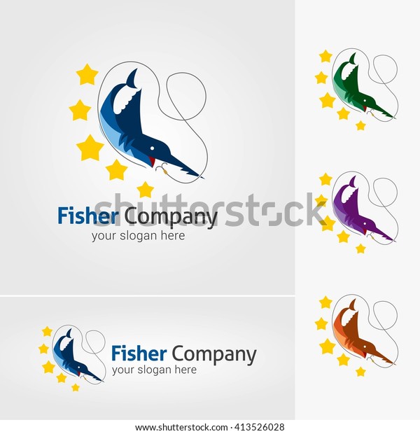 Big Set Logos Badges Stickers Prints Stock Vector (Royalty Free ...