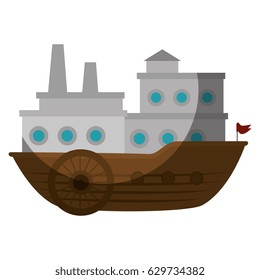 Big Ship Icon Stock Vector (Royalty Free) 629734382 | Shutterstock