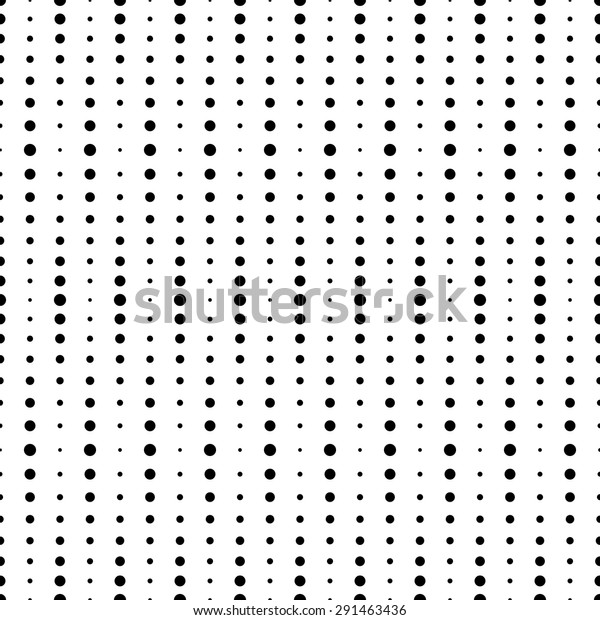 Big Small Dots Vertical Vector Seamless Stock Vector (Royalty Free ...