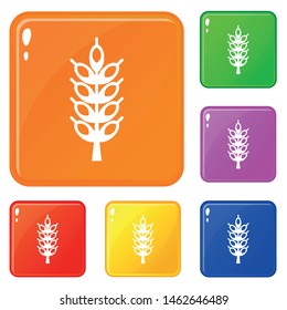 Big Spike Icons Set Collection Vector Stock Vector (Royalty Free ...