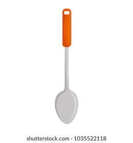Big Spoon Isolated Icon Stock Vector (Royalty Free) 1035542146 ...