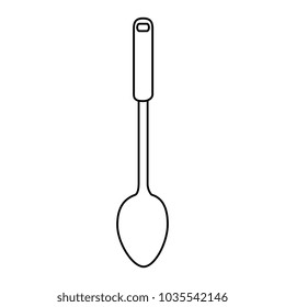 Big Spoon Isolated Icon Stock Vector (Royalty Free) 1035542146 ...