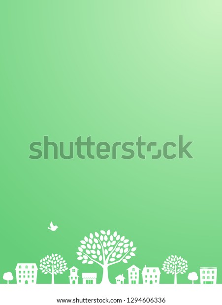 Big Tree City Graphics Stock Vector (Royalty Free) 1294606336 ...