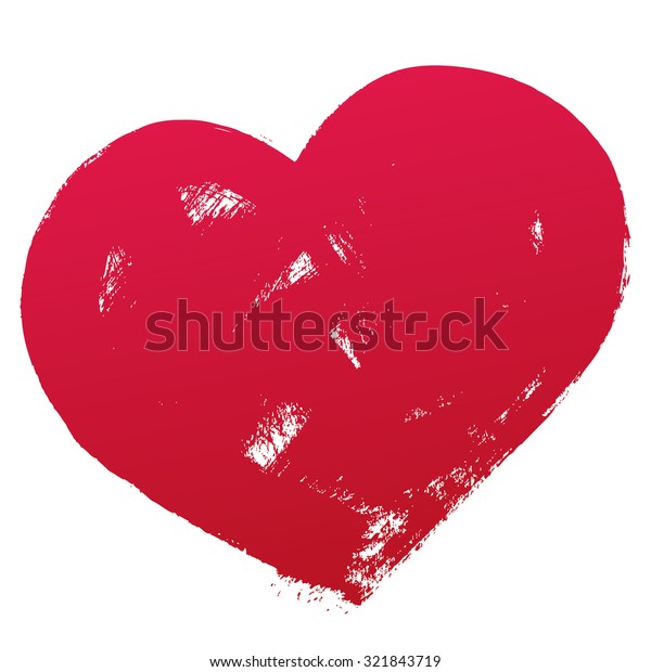 Big Vector Heart Stock Vector (Royalty Free) 321843719 | Shutterstock