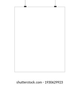 Big White Banner Background Template Illustration Stock Vector (Royalty ...
