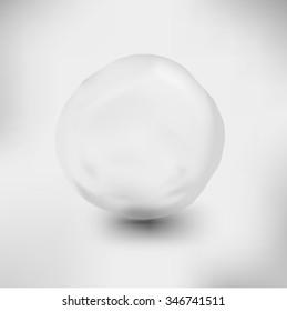 Big White Transparent Sphere Glares Highlights Stock Vector (Royalty ...