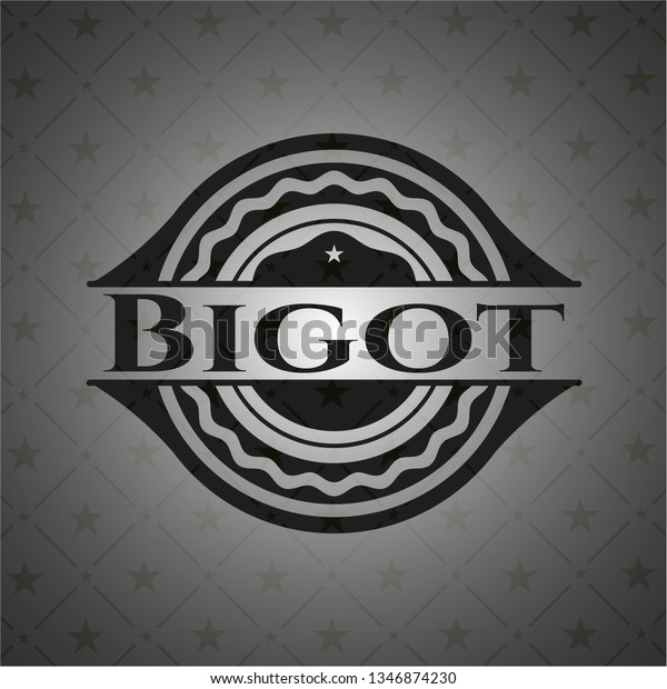 Bigot Retro Style Black Emblem Stock Vector (Royalty Free) 1346874230