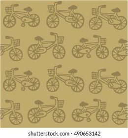 Bike Beige Stock Vector (Royalty Free) 490653142 | Shutterstock
