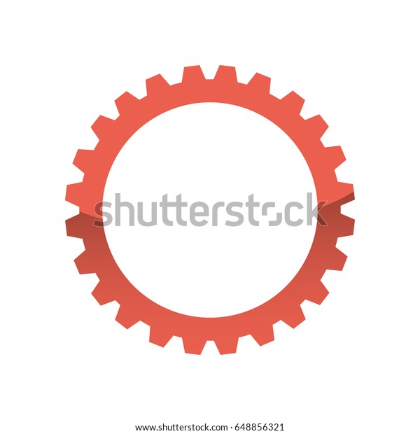 Bike Gear Icon Stock Vector (Royalty Free) 648856321