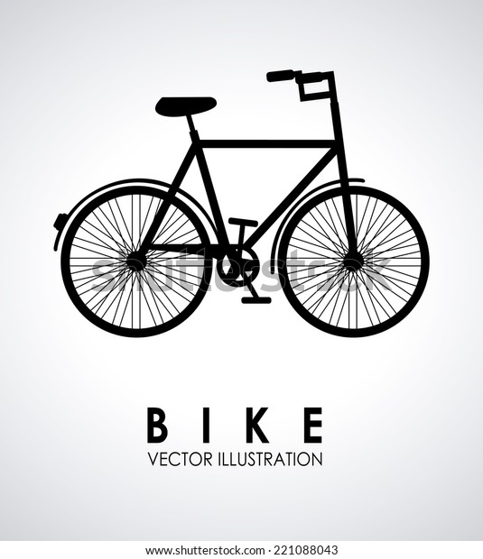 Bike Graphic Design Vector Illustration Stock Vector (Royalty Free ...
