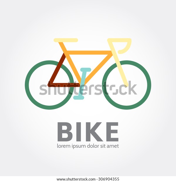 Bike Logo Design Logotype Bicycle Concept Stock Vector (Royalty Free ...
