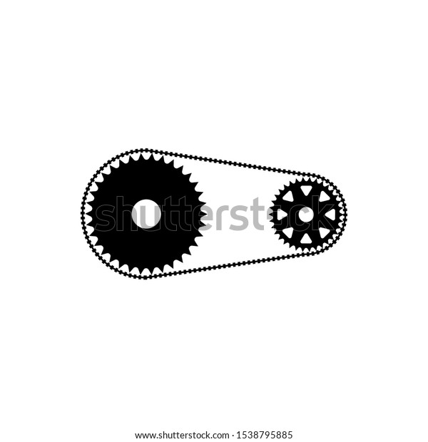 Bike Sprocket Vector Illustration Eps 10 Stock Vector (Royalty Free ...