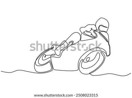 Motorcycle Line Drawing | Free download on ClipArtMag