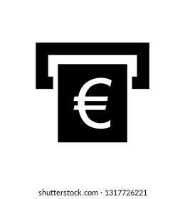 Bill Euro Vector Icon Invoice Bill Stock Vector (Royalty Free ...