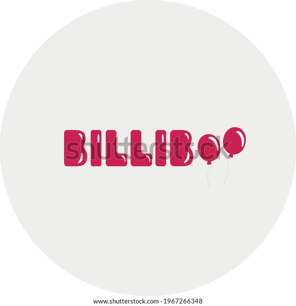 Billi Boo Vector Logo Design Stock Vector (Royalty Free) 1967266348 ...