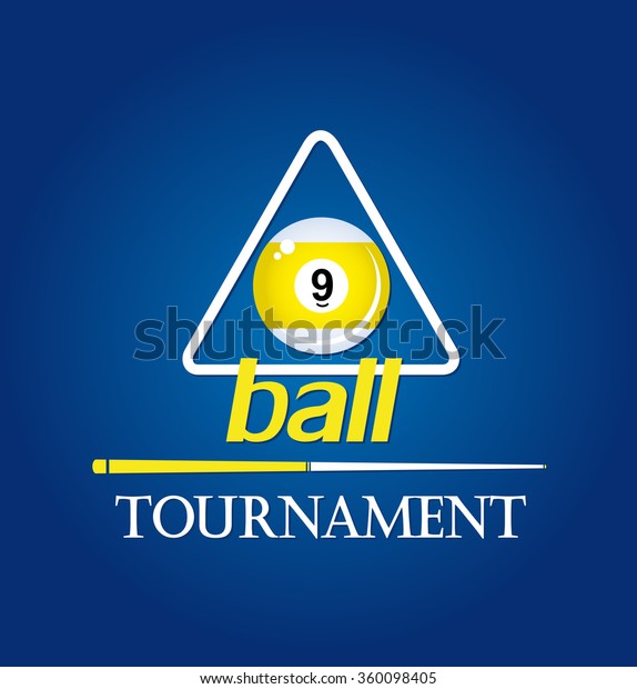 Billiard Tournament 9 Ball Pool Vector Stock Vector (Royalty Free ...