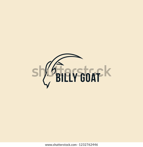 Billy Goat Technology Logo Design Inspiration Stock Vector (Royalty ...